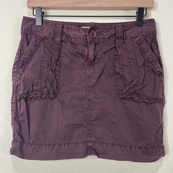 Old Navy | Skirts | Y2k Old Navy Purple Utility Cargo Mini Skirt ...